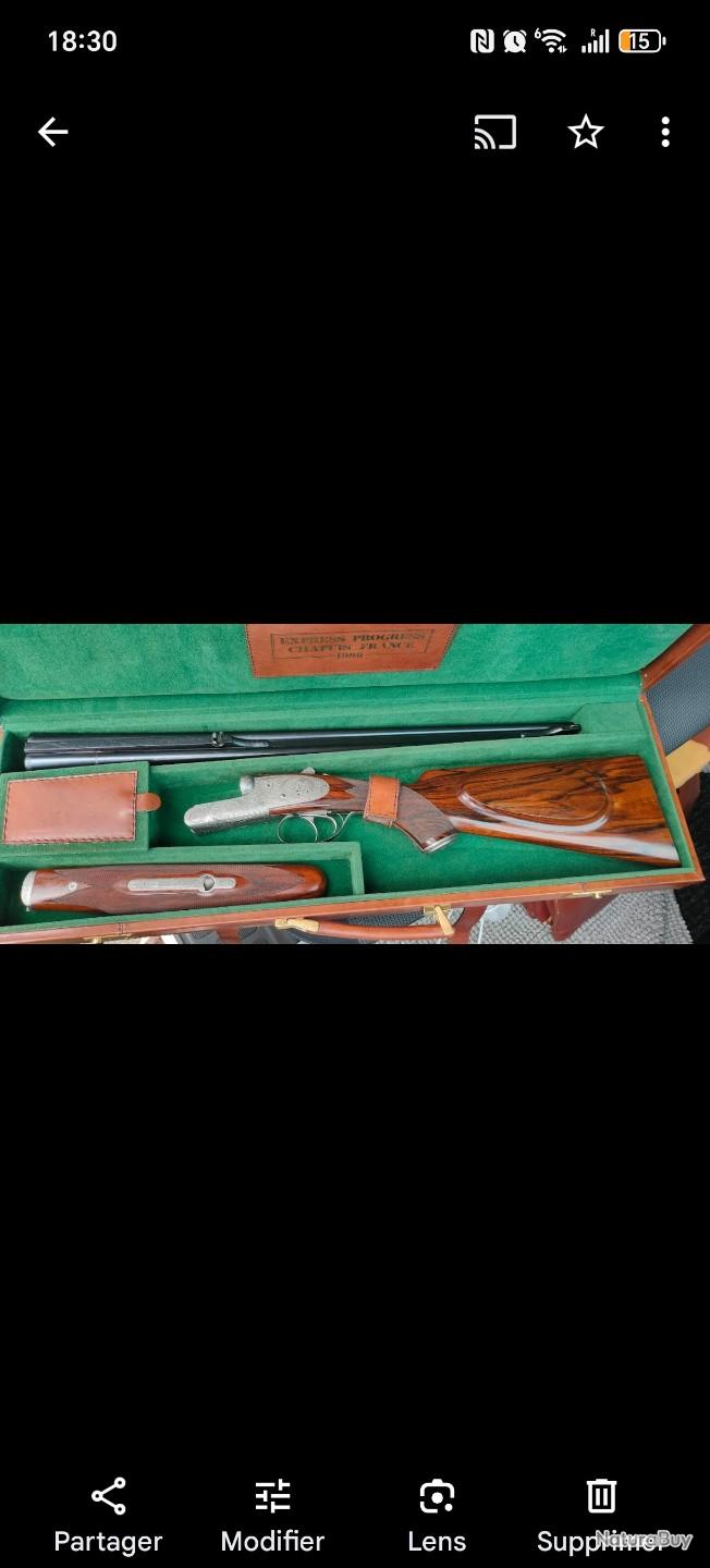 Chapuis 93.74Rare collaboration entre Chapuis Armes et l'armurerie ...
