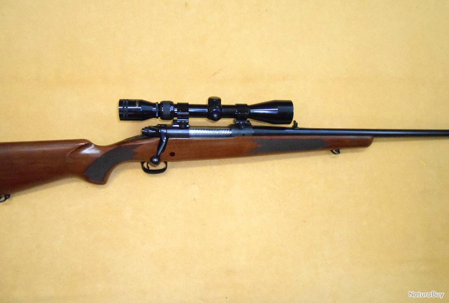 BELLE CARABINE WINCHESTER Mod 70 Westerner - Cal 308 Win!!! +OPTIQUE - 1€ SANS PRIX DE RESERVE ...