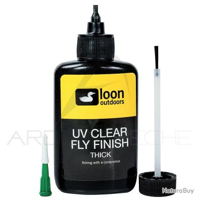 Résine UV LOON clear fly finish thick grand - Vernis, colles ...
