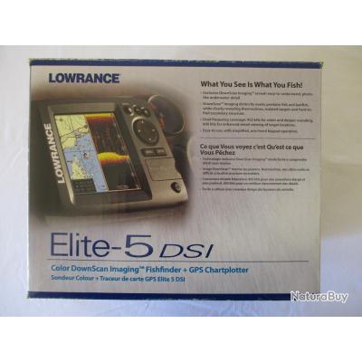 Echosondeur LOWRANCE Elite-5 DSI en Excellent état - Sondeurs - GPS ...