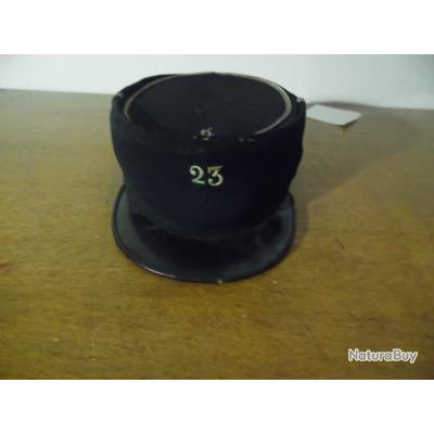 K KEPI NOIR DU 23 ième - Képis (13817022)