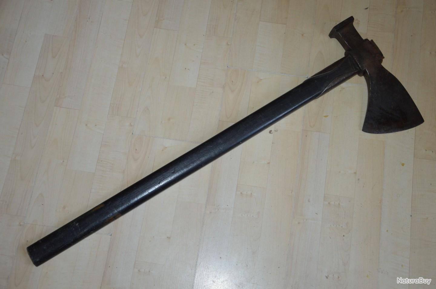 HACHE ANCIENNE DE SAPEUR EPOQUE EMPIRE-OLD SAPPER'S AXE. EMPIRE PERIOD ...