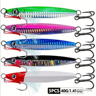 JIG PROBEROS lot de 5 40g - Jig - Madaï - Inchiku (13848128)