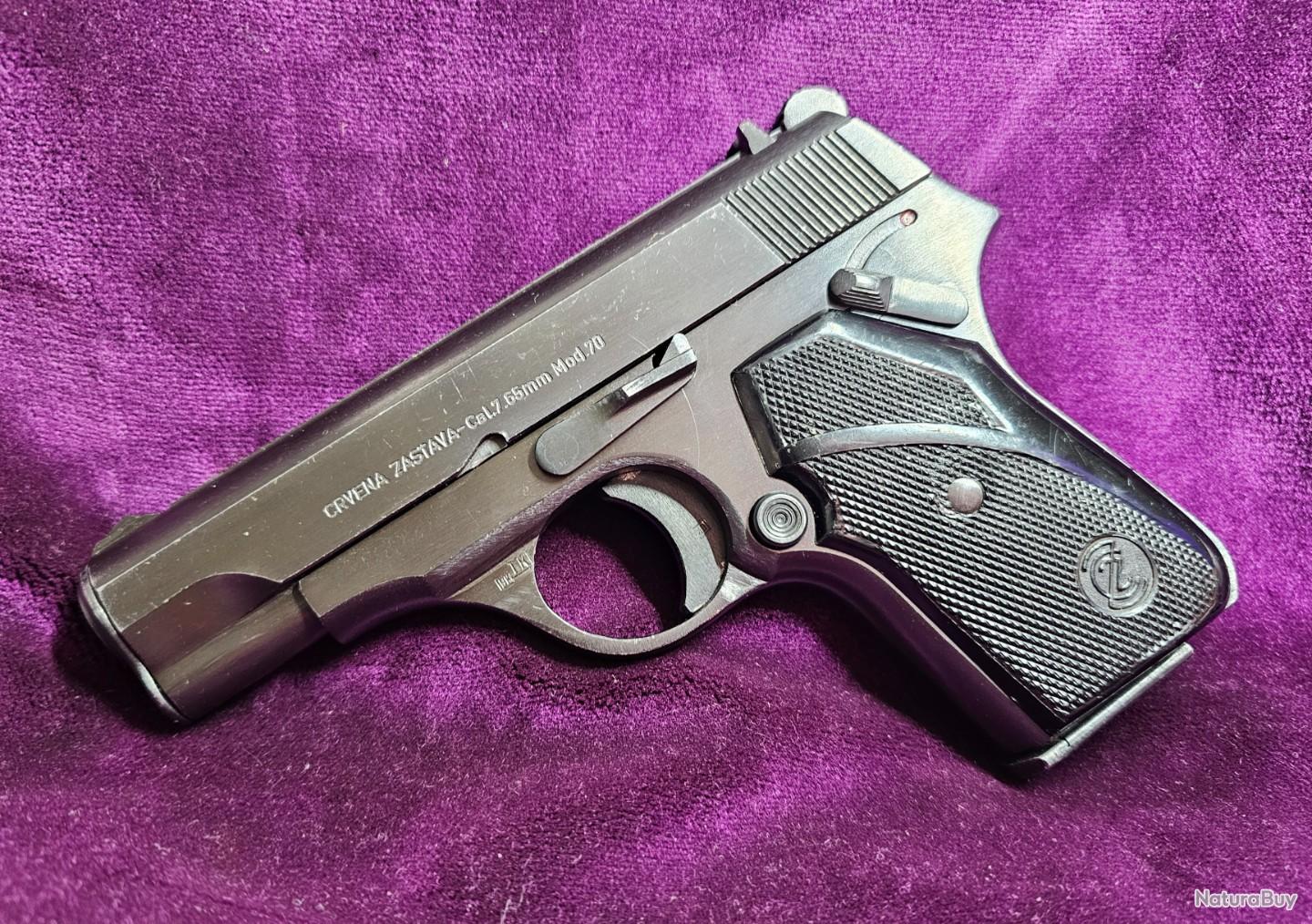 Pistolet ZASTAVA, Mod 70, calibre 7,65br, Yougoslavie, Catégorie B ...
