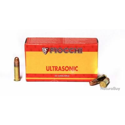 Munitions Fiocchi Ultrasonic 22Lr 50gr - Munitions - Balles 22LR (13879848)