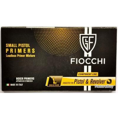 Amorces Fiocchi Small Pistol Non TOX / 1500 - Amorces de catégorie B ...