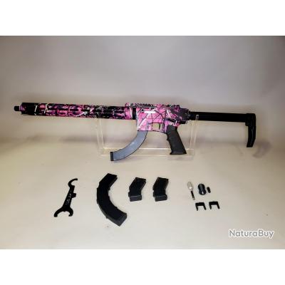 DERYA TM 22 PACK 22 pcc LR rose / violet - Carabines semi-automatiques ...