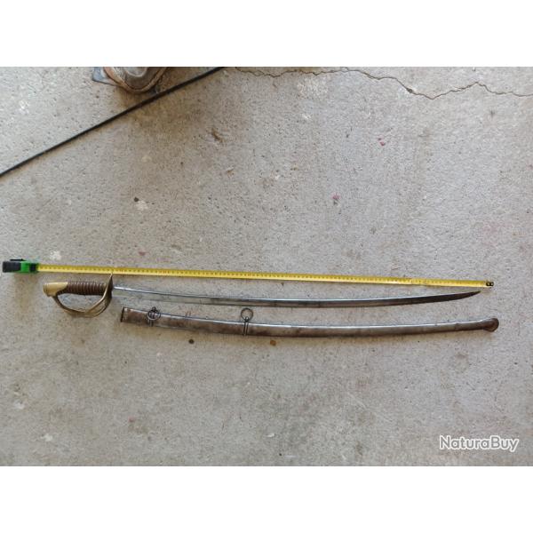 Sabre ancien a identifier avec son fourreau. - Sabres (13940214)