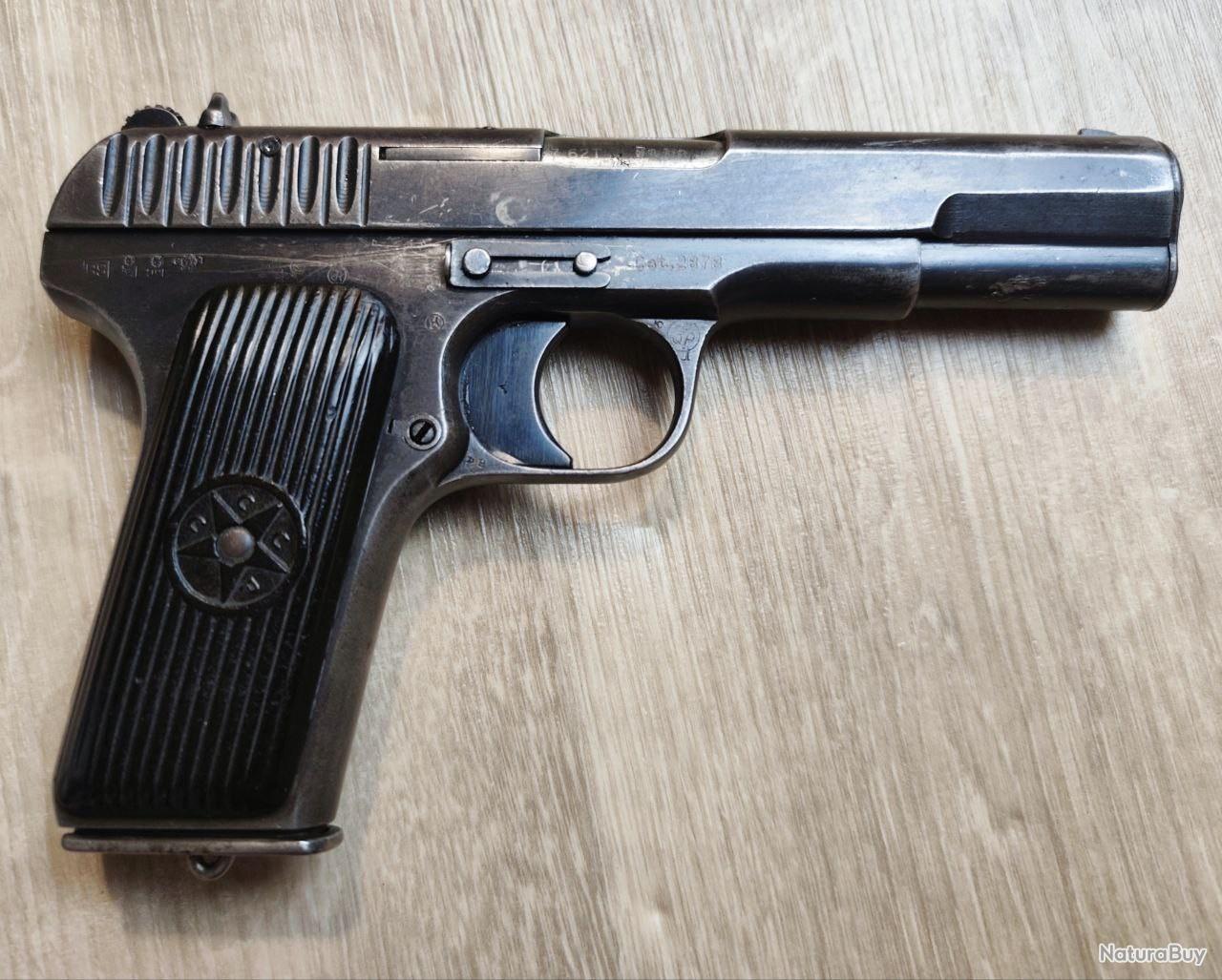 Pistolet TOKAREV TT-30 - Fab. Russe 1935 - Cal. 7,62 x 25 Tokarev ...