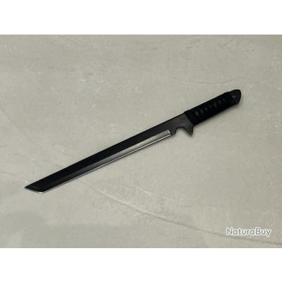 TANTO noir 45CM enchère - Couteaux droits et fixes (13955865)