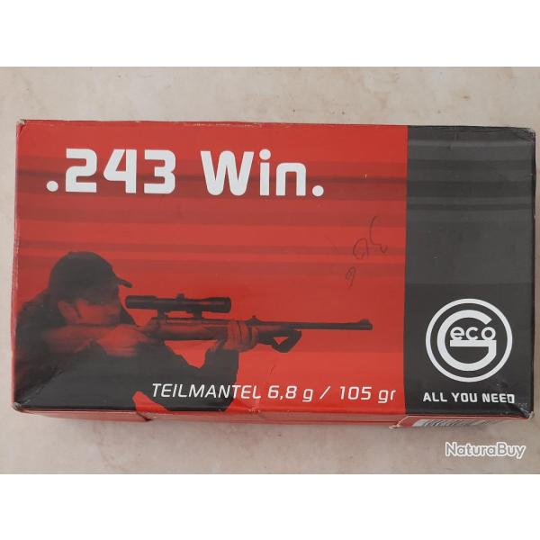 GECO 243 Win - Balles Calibre 243 Winchester (14346322)