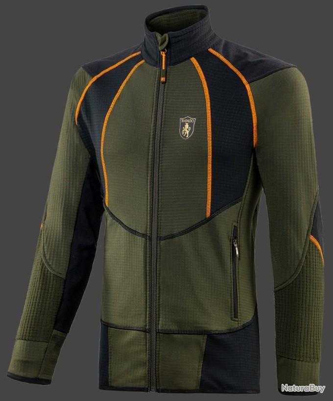 GILET TRABALDO CARACAL EVO POLO 6110 KAKI/NOIR/ORANGE TAILLE S - Gilets de Chasse (13968605)