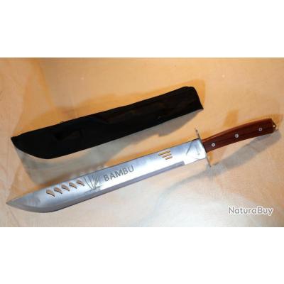 Grand couteau ou machette ZOMBIE - BAMBU Albainox - ref EBR24FAD009 ...