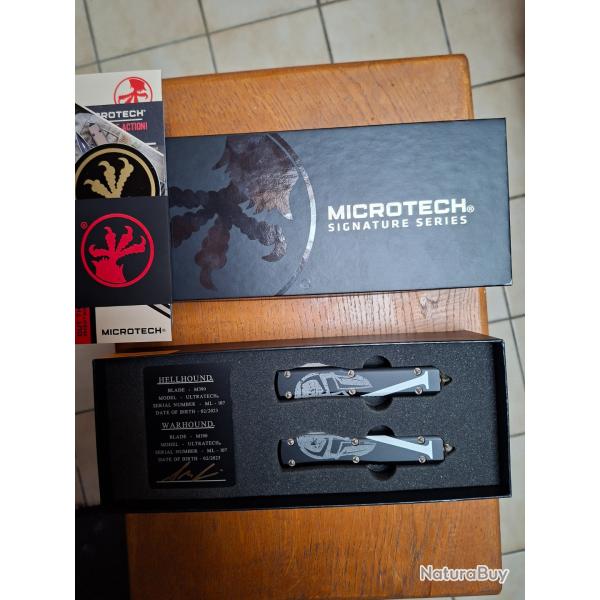 Coffret microtech - Couteaux automatiques (14011527)