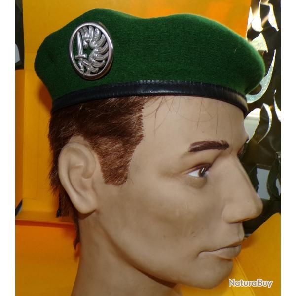 LEGION : BERET VERT DU 2° REGIMENT ETRANGER DE PARACHUTISTES DE LA ...