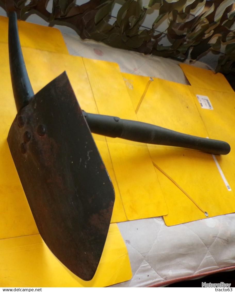 PELLE PIOCHE PLIANTE DE TYPE MILITAIRE DE L'ARMEE AMERICAINE U.S , PAS ...