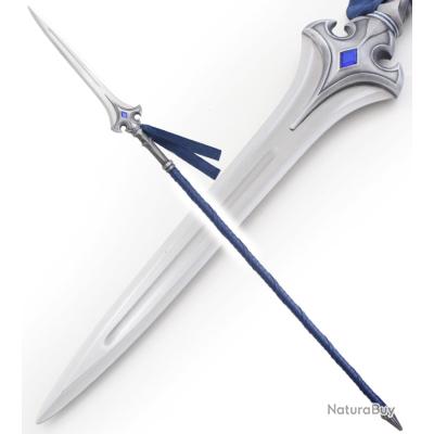Warcraft Lance Garde Chevalier Replique Acier Repliksword - Epées ...