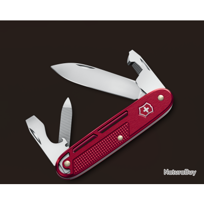 Victorinox 0.8216.20 Synergy Alox Red - Couteaux multilames et ...