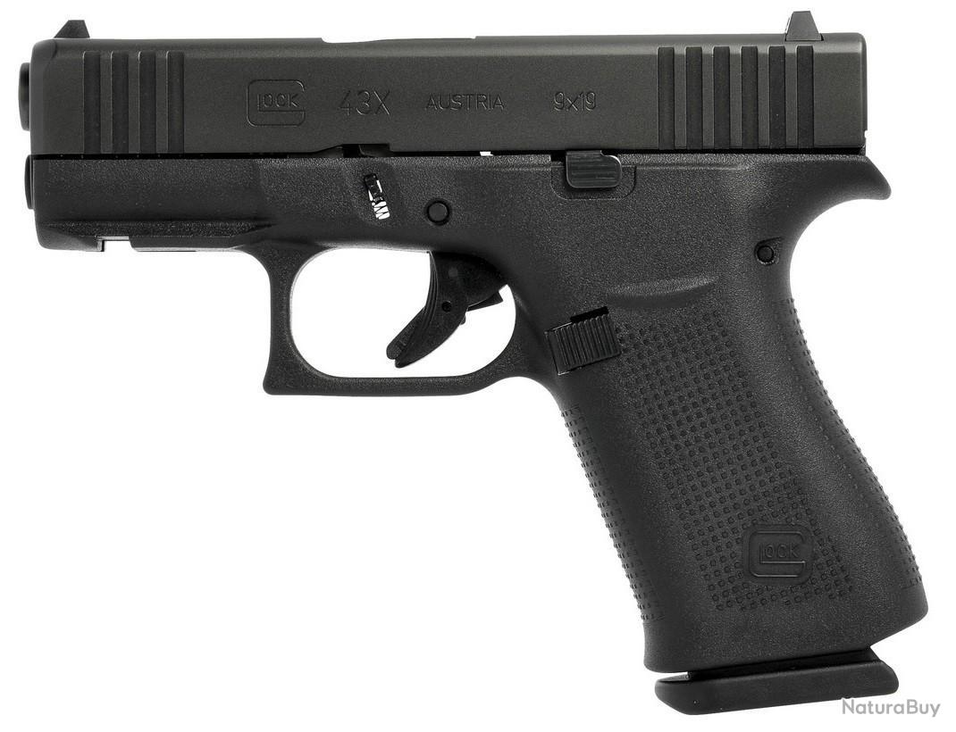Pistolet Glock 43X Cal.9 X 19 - Pistolets de Catégorie B (14395108)