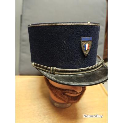 Ancien képi post 1945 de la Police Nationale - années 60 - Képis (14093988)