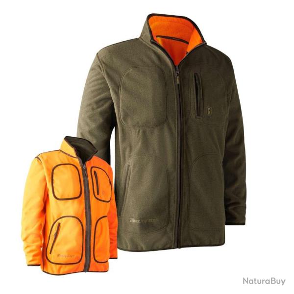 Veste polaire contrecollée Gamekeeper - réversible Deerhunter 3XL ...