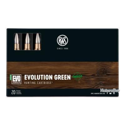 RWS EVOLUTION GREEN 300 WINMAG 9G - Balles Calibre 300 Win Mag (14115739)
