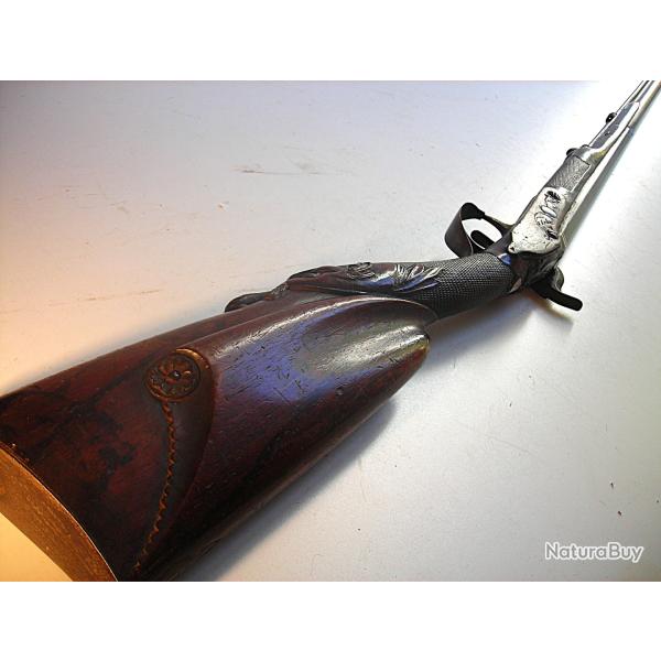 Ancien et beau fusil Liégeois à amorce et poudre noire - Fusils à ...