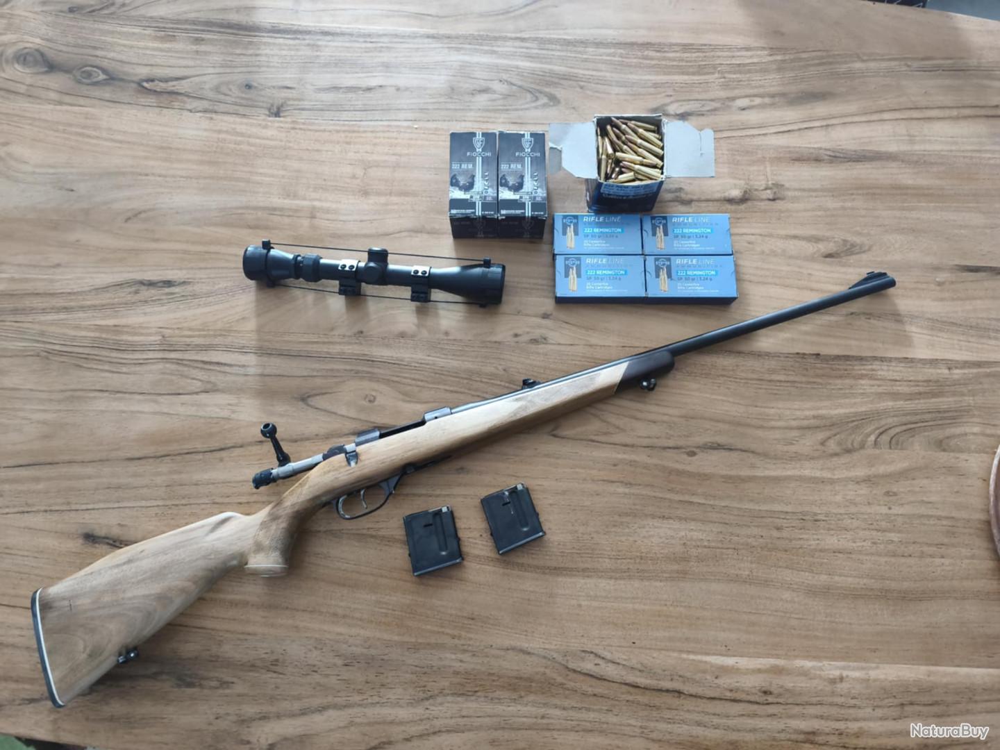 Chouette BRNO FOX 2 idem CZ 527 - Carabines à verrou Calibres 222 , 22 ...