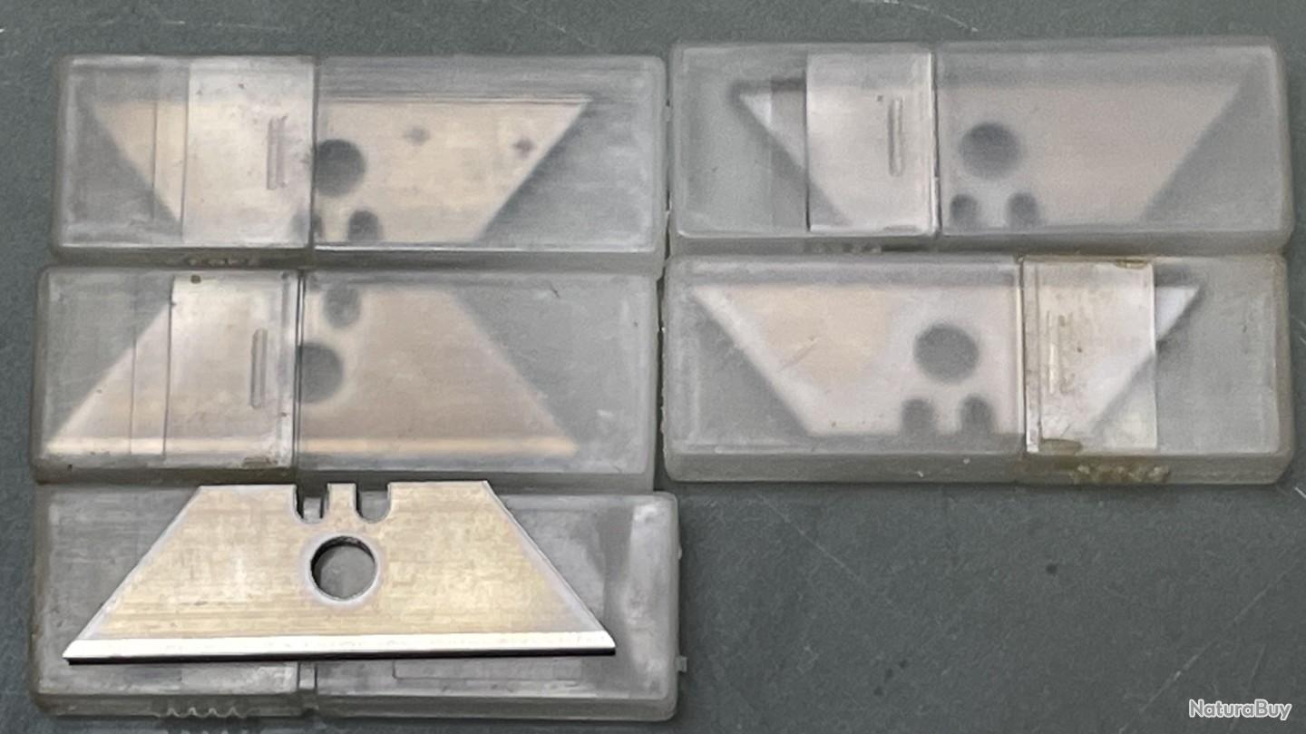50 LAMES DE CUTTER TRAPEZOIDALES 19 mm - Autres accessoires et ...