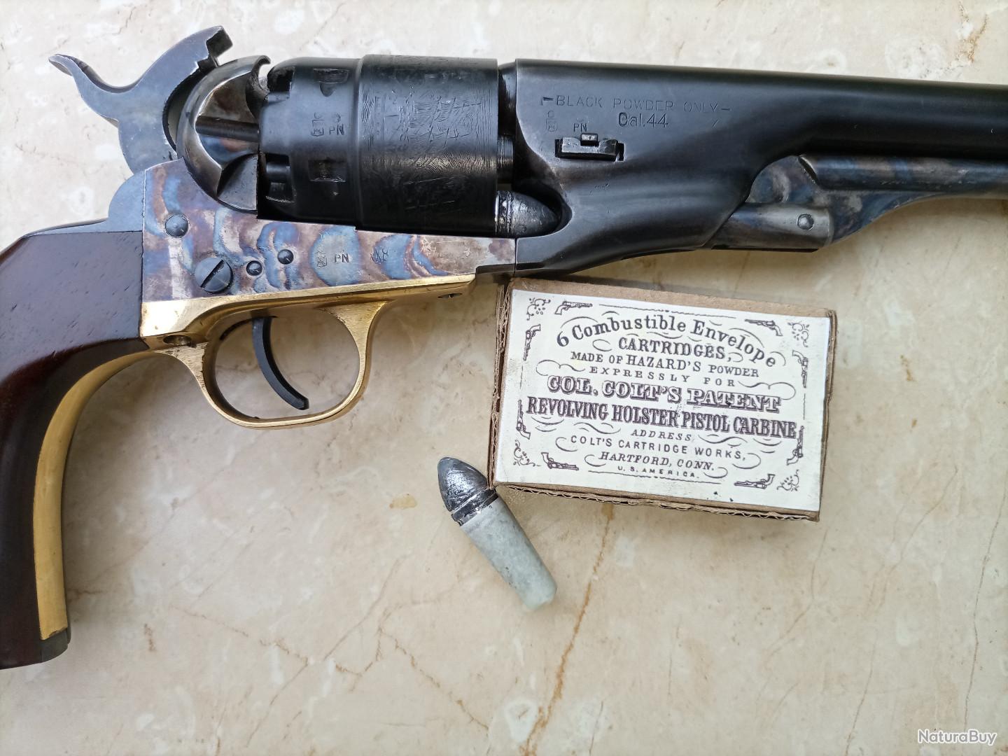 UBERTI Colt Army 1860 de 1972 - Revolvers à poudre noire (14154561)