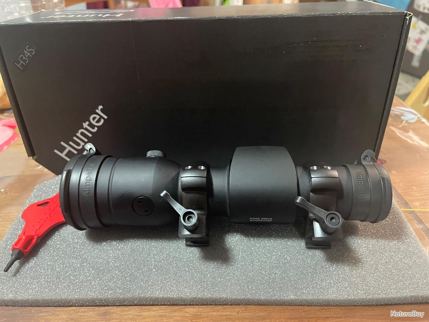 Aimpoint h34s viseur point rouge - Points rouges tubulaires (14322362)