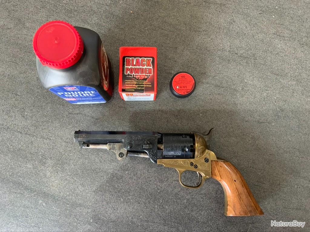 REVOLVER COLT NAVY 1851 CAL 36 - Revolvers à poudre noire (14346659)