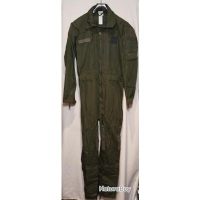 Combinaison de vol kaki pilote aviation armée de l'air 104L - Tenues ...