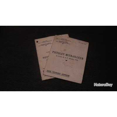 Manuel pour PM MAT 49 militaria REF @ - Livres sur les armes militaria ...