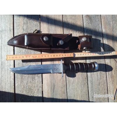 Couteau Bowie commando marine - Couteaux tactiques (14195012)