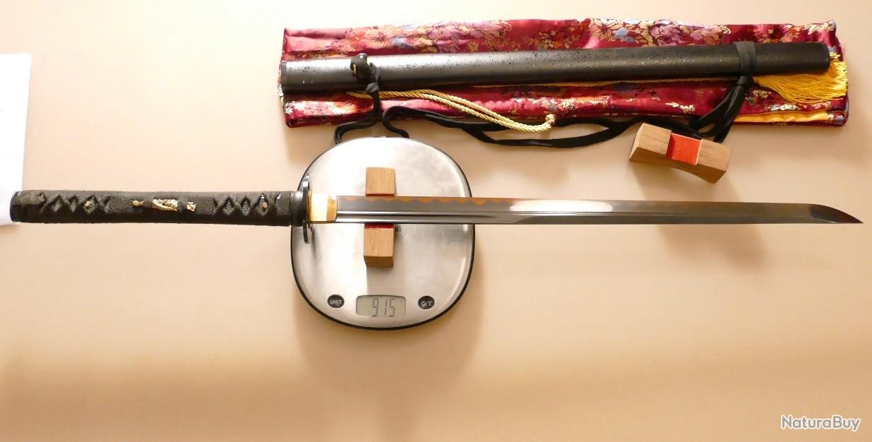 VEND KATANA NINJATO IKAZUCHI tranchant marque MURASAME pour ...
