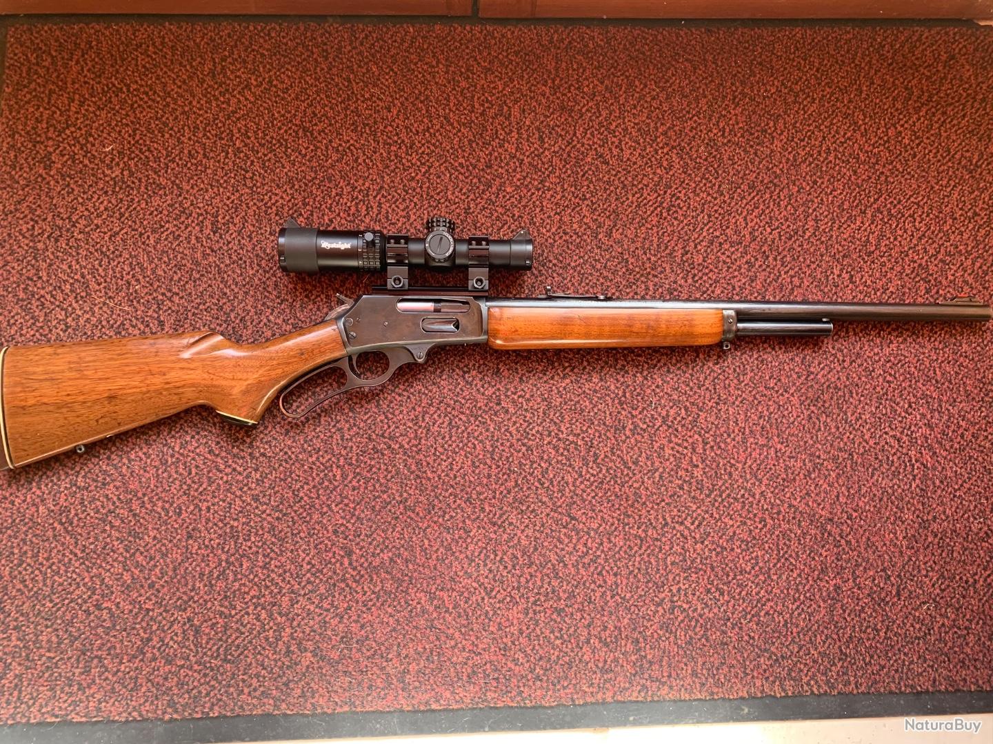 Marlin 444ss poinçon JM - Carabines à levier sous garde (14203699)