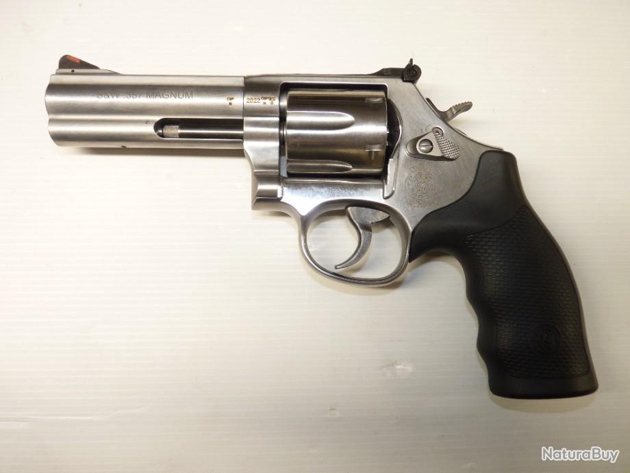 Revolver Smith & Wesson 686-6 4" Cal.357Mag Inox 6 coups CATB ...