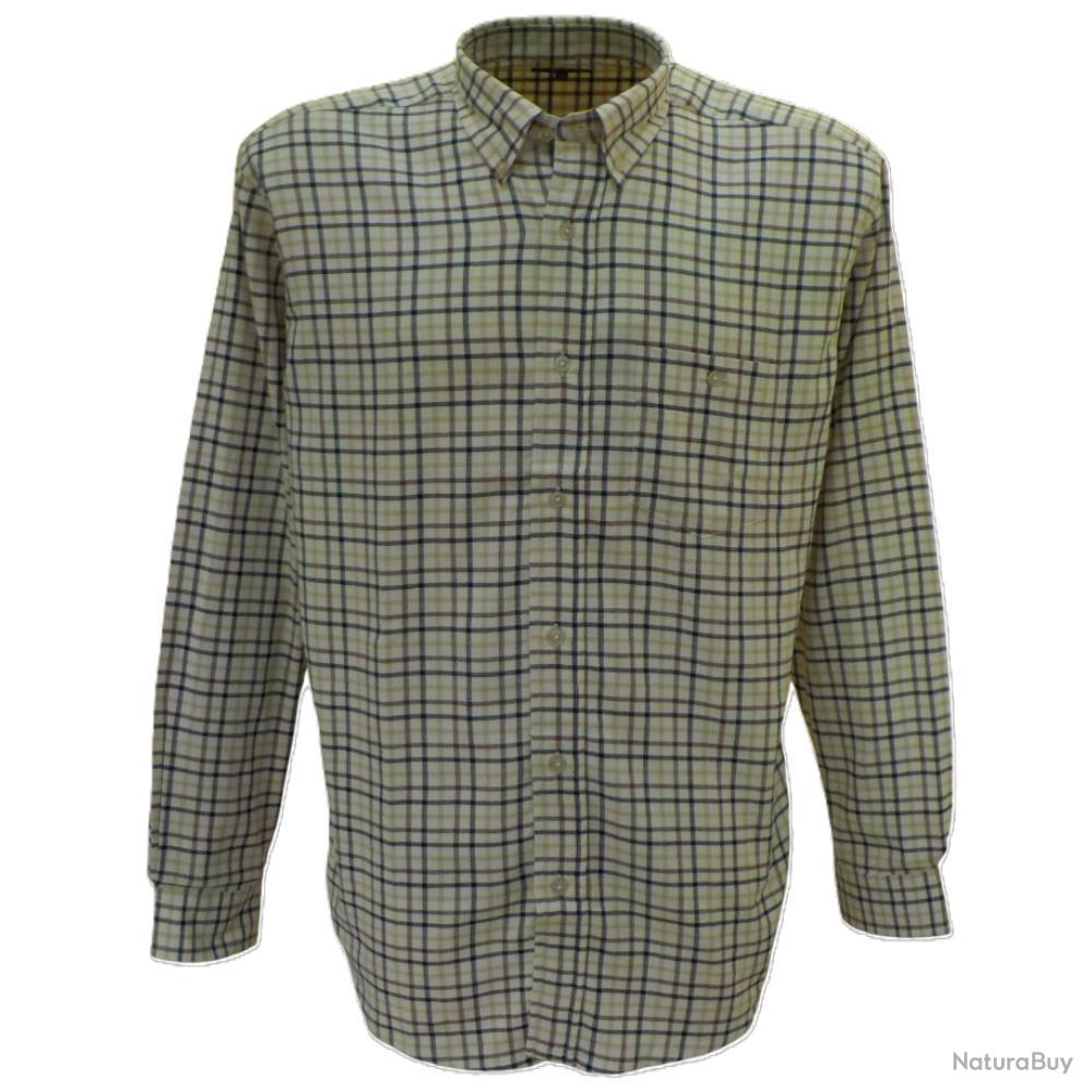 CHEMISE ELECTRE BRUN - M - KALAHARI - Chemises Outdoor (14207716)