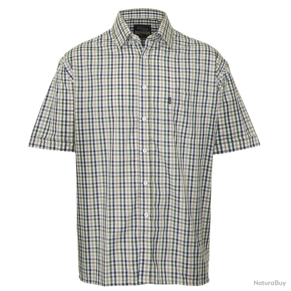 CHEMISETTE HOMME DONCASTER VERTE - 2XL - LOVER GREEN - Chemises de ...