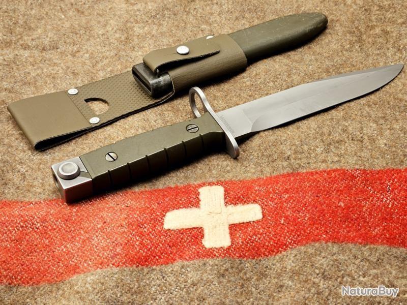 BAIONNETTE SUISSE FASS 90 Stgw 90 SIG 550 9C - Baïonnettes (14210388)
