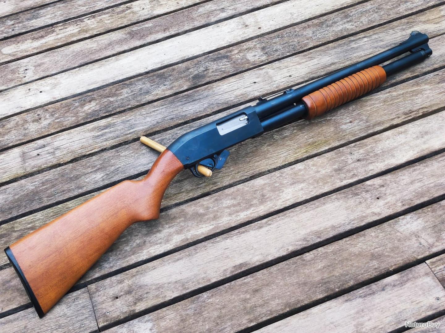 Fusil à pompe High Standard Riot - Cal.12/70 - Fusils à pompe et à ...