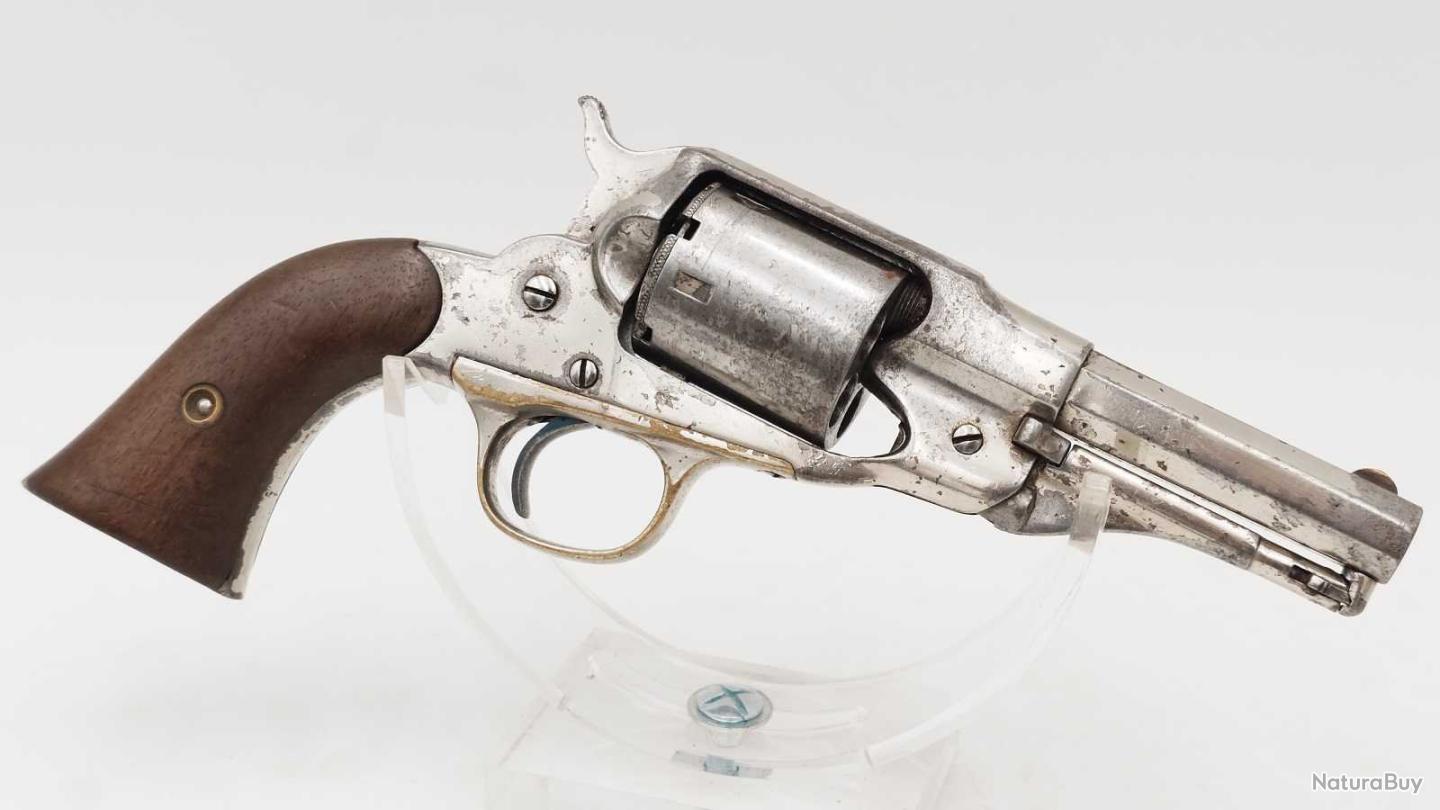 REMINGTON NEW MODEL POLICE REVOLVER 1863 CALIBRE 38RF 18000Ex - USA ...