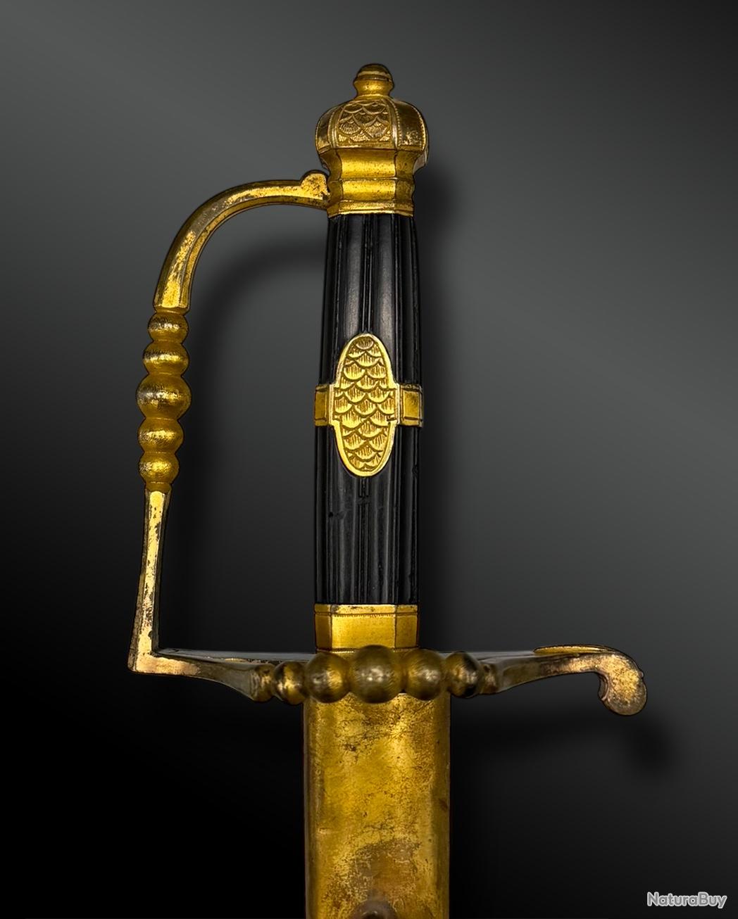 EPÉE d'officier - France - Consulat ou début de l'Empire - Epées (14211810)