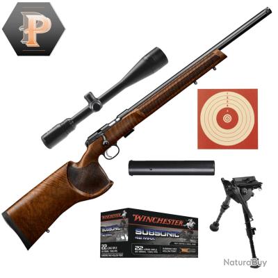 BF25 ! Carabine CZ 457 Varmint MTR Cal.22LR Match 20" fileté 1/2x20 ...