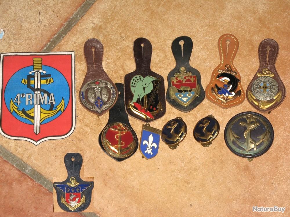 Lot d'insignes des Troupes de Marine. - Insignes - Pucelles ...