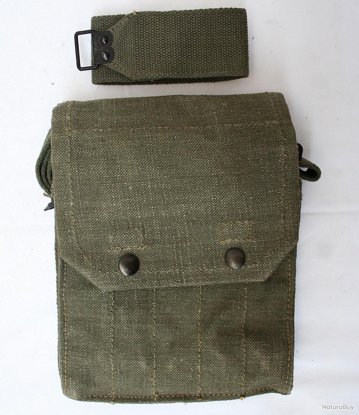 Portes chargeur de Pm Mat49 musette pochette Mat 49 toile - Porte ...