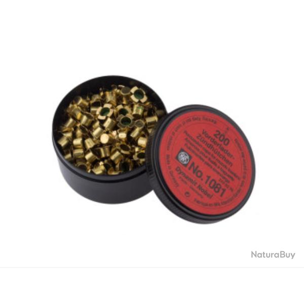 AMORCES N°1218 Boite de 200 - Amorces poudre noire (14220203)