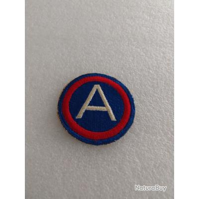 Patch armée us 3rd ARMY patton WW2 ORIGINAL 5 - Insignes en tissu ...