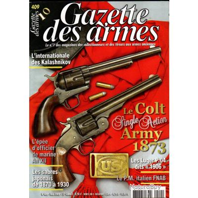 Gazette des armes 409 luger p.01 dits 1906, sabres japonais 1870-1930 ...